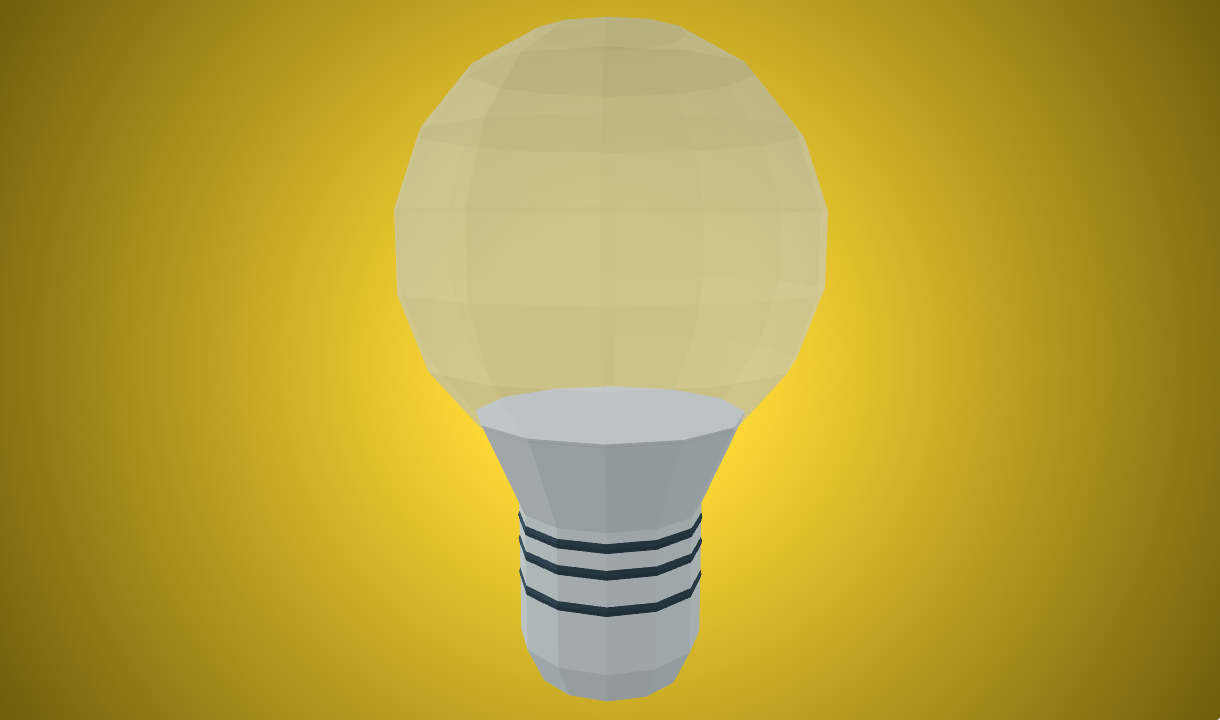Light Bulb - Free 3D Model By apelab - Poly Pizza