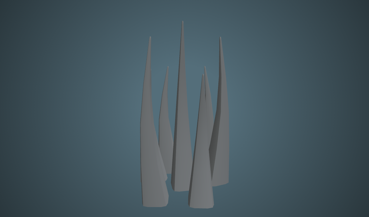 Spikes - Free 3D Model By Quaternius - Poly Pizza