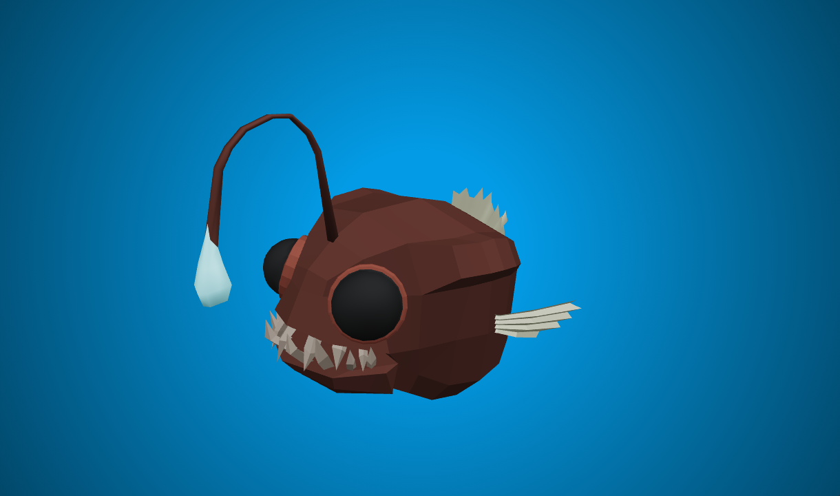 Anglerfish - Free 3D Model By Quaternius - Poly Pizza