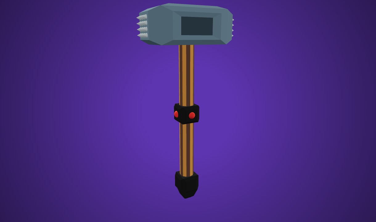 Warhammer: The Masher - Free 3D Model By Aaron Clifford - Poly Pizza