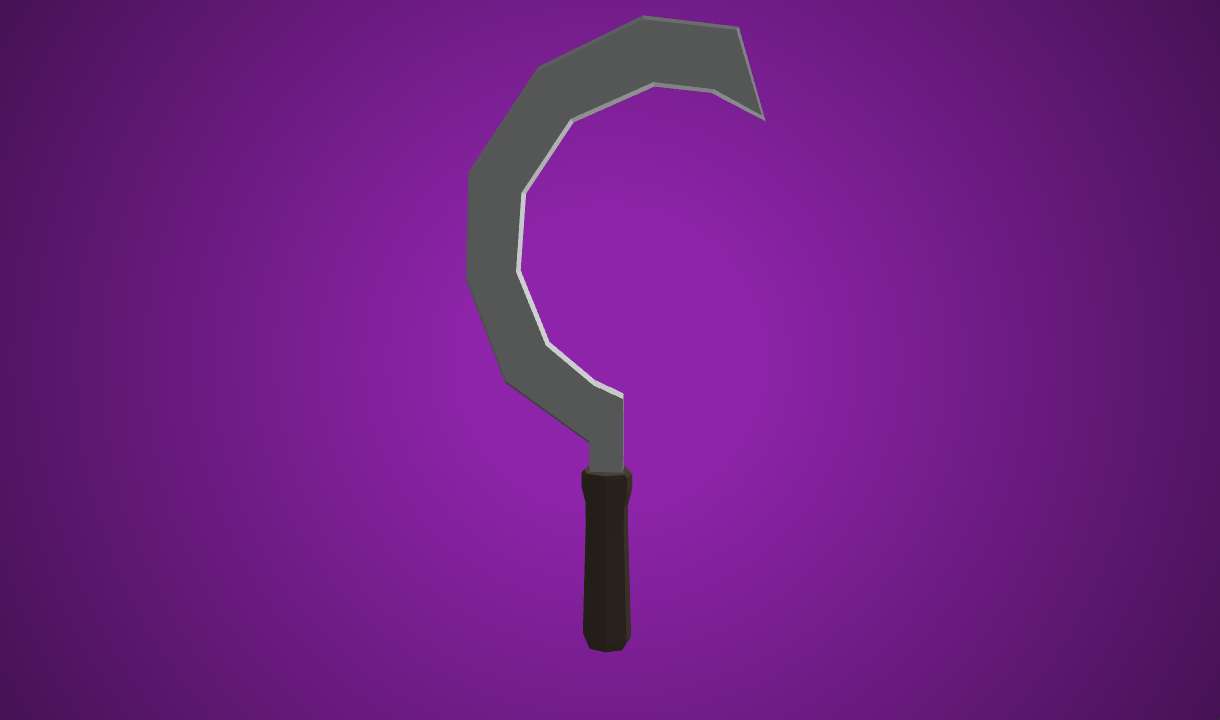 Sickle - Free 3D Model By Pichuliru - Poly Pizza