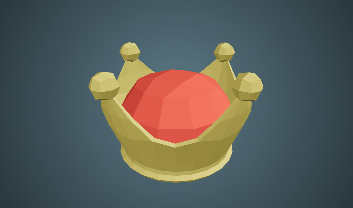 Crown - Free 3D Model By Quaternius - Poly Pizza