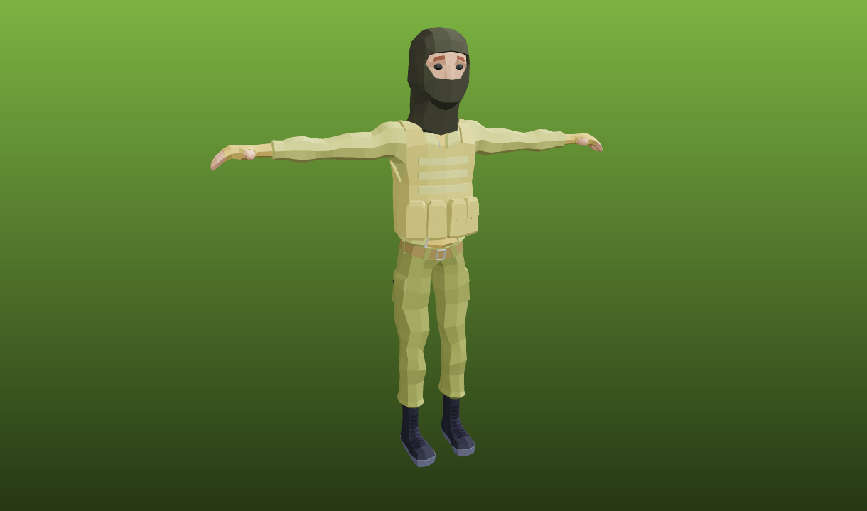 Soldier - Free 3D Model By J-Toastie - Poly Pizza