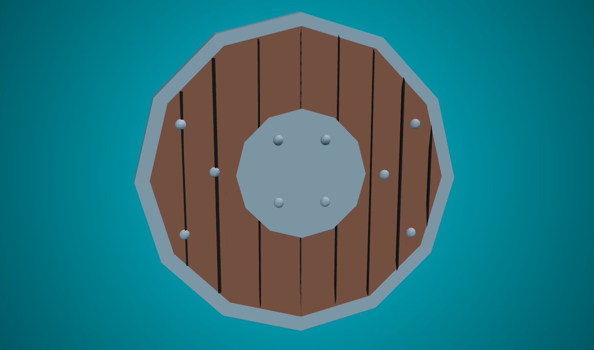 Small Round Shield - Free 3D Model By Thardoc nolastname - Poly Pizza