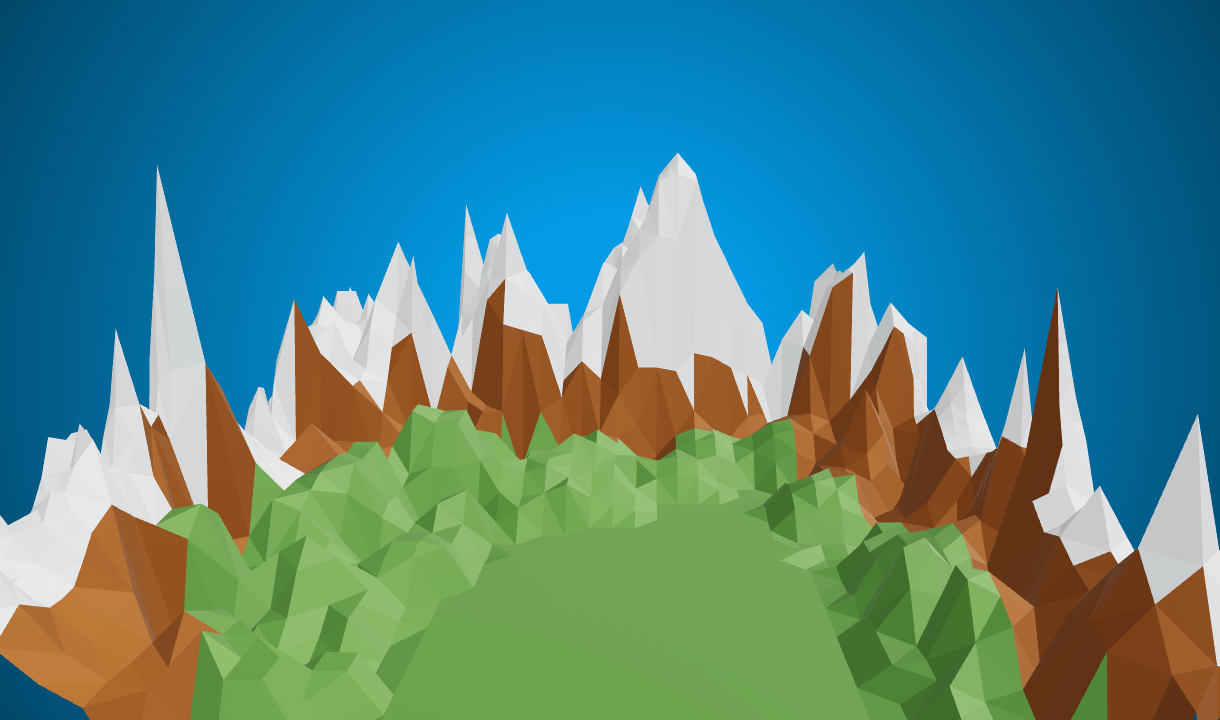 Valley Terrain - Free 3D Model By Zsky - Poly Pizza