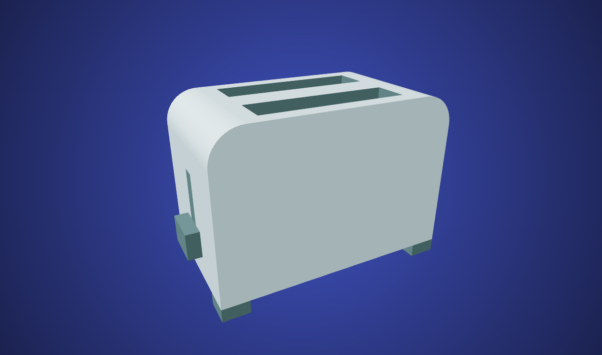 Toaster - Free 3D Model By Kenney - Poly Pizza
