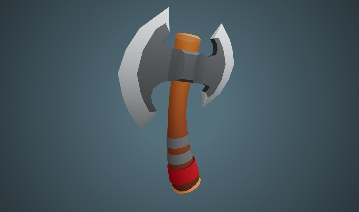 Axe - Free 3D Model By MiniPoly - Poly Pizza
