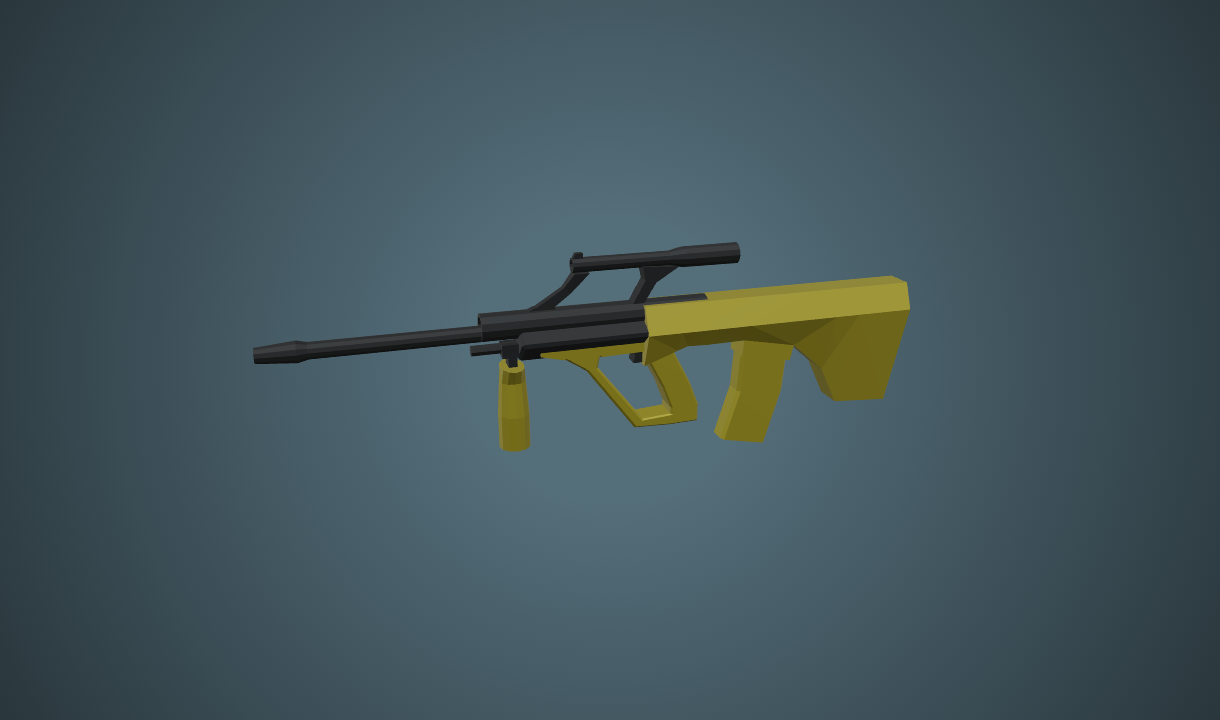 Assault Rifle - Free 3D Model By Zsky - Poly Pizza