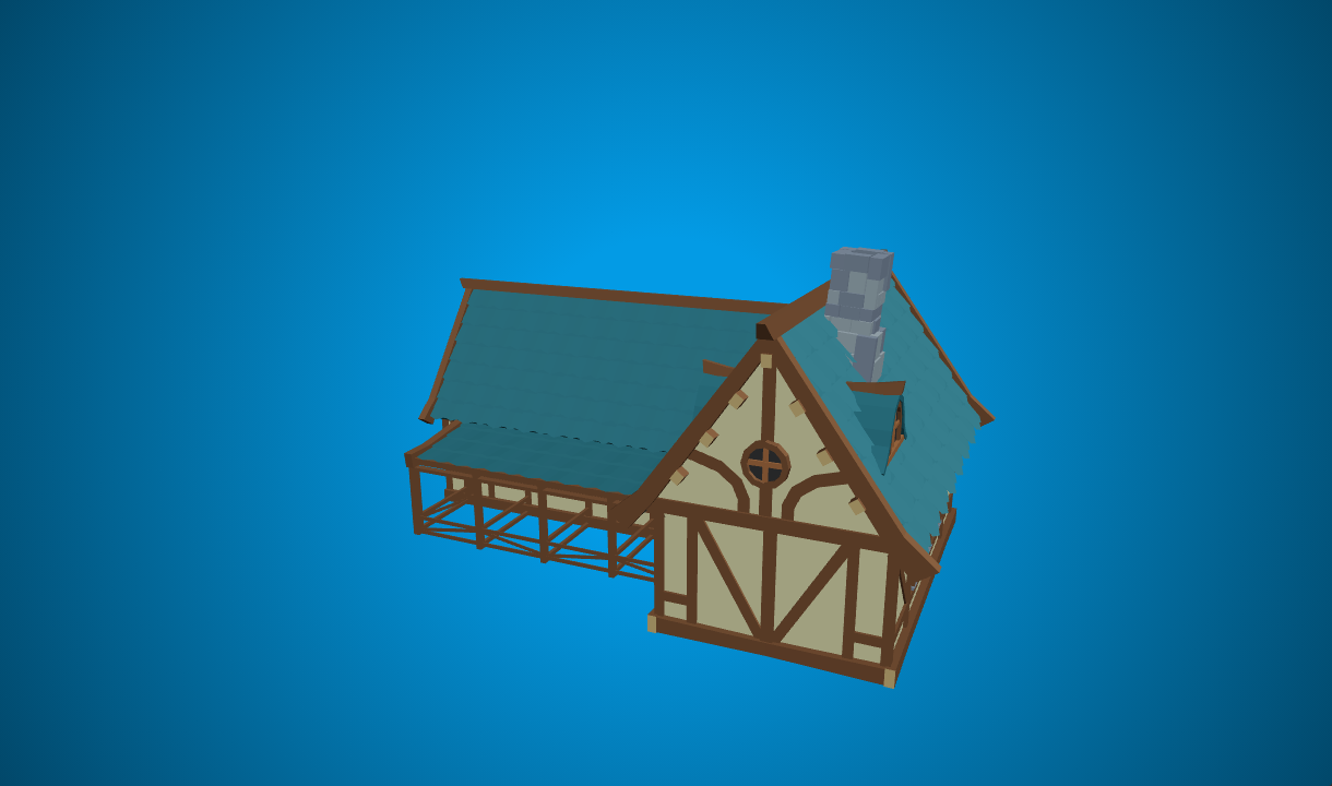 Fantasy Stable - Free 3D Model By Quaternius - Poly Pizza