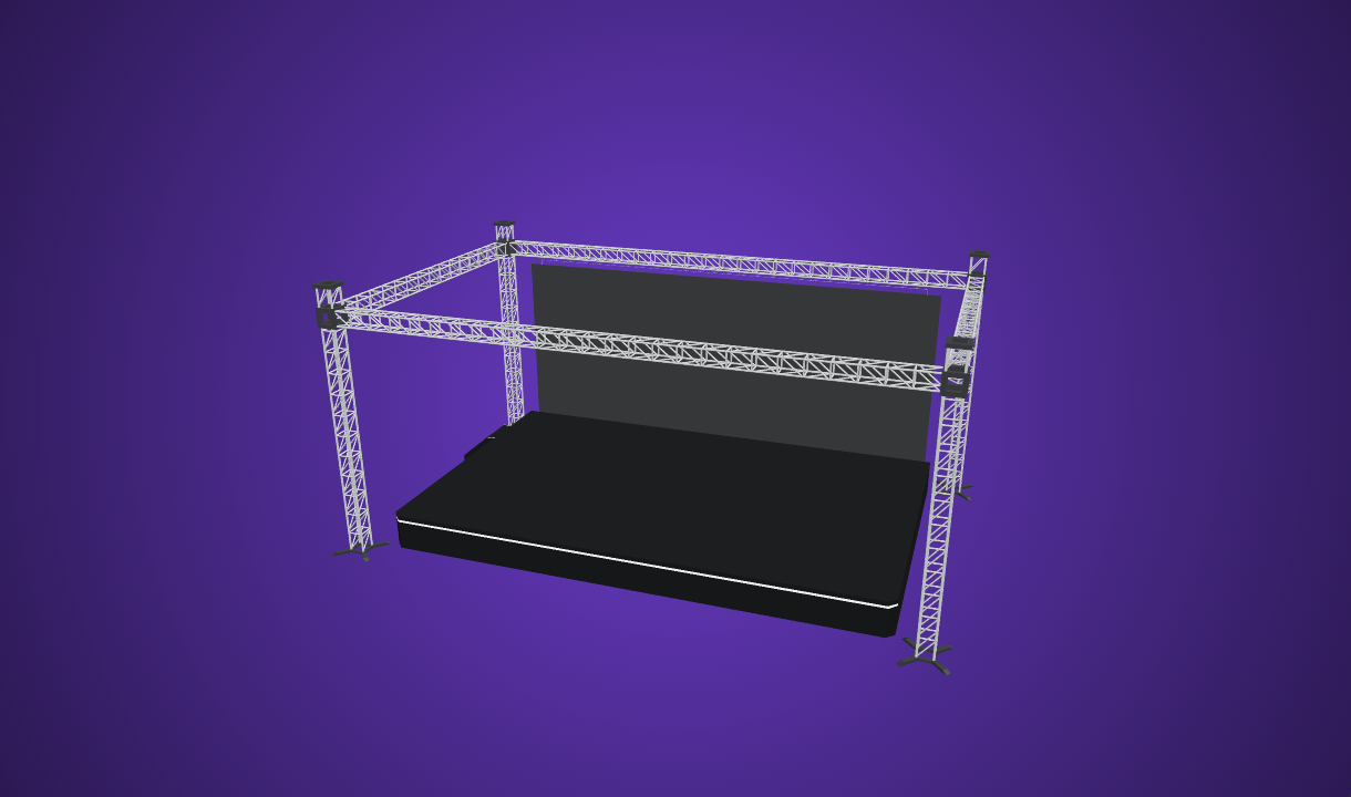 Concert Stage - Free 3D Model By iPoly3D - Poly Pizza