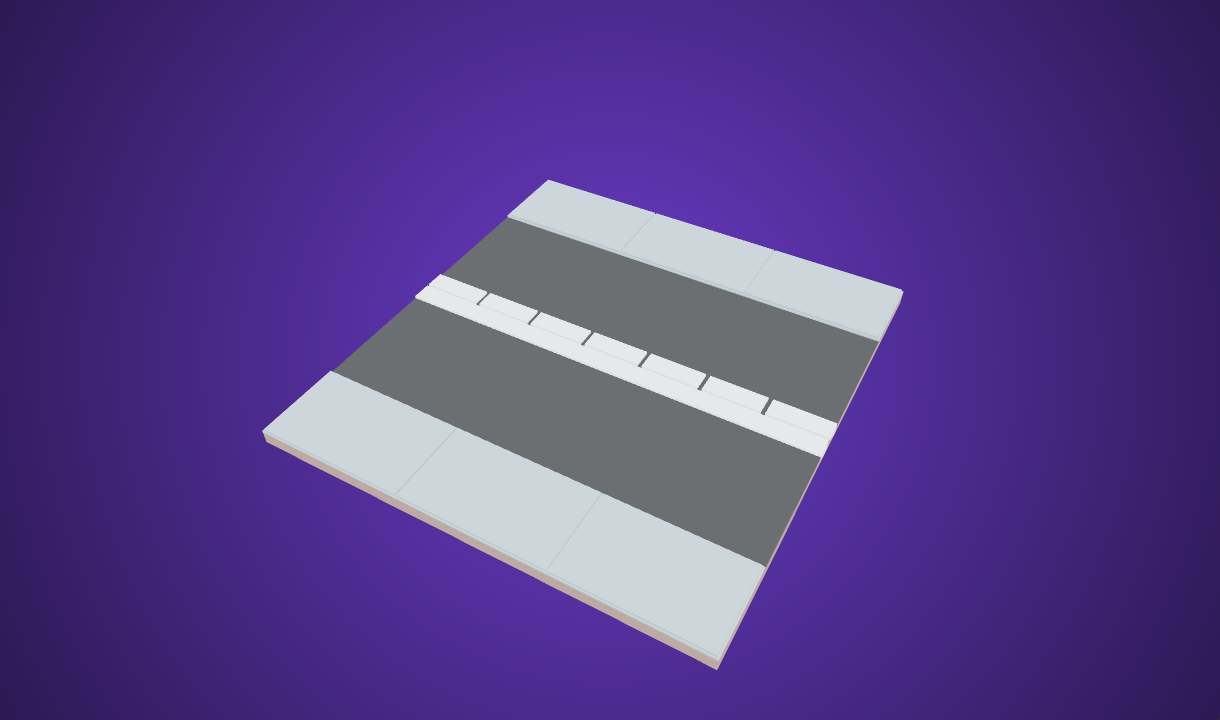 Straight road - Free 3D Model By jeremy - Poly Pizza