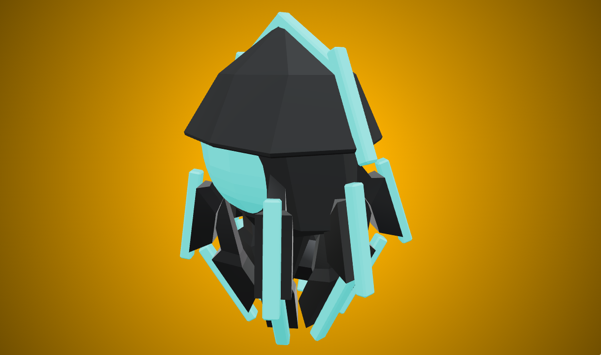 Squidbot from Good Robot - Free 3D Model By Paul Spooner - Poly Pizza