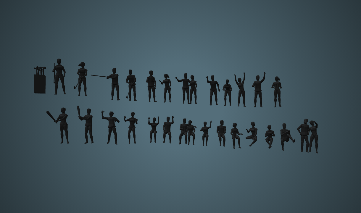 More Low Poly Avatars 2 - Free 3D Model By Don Carson - Poly Pizza