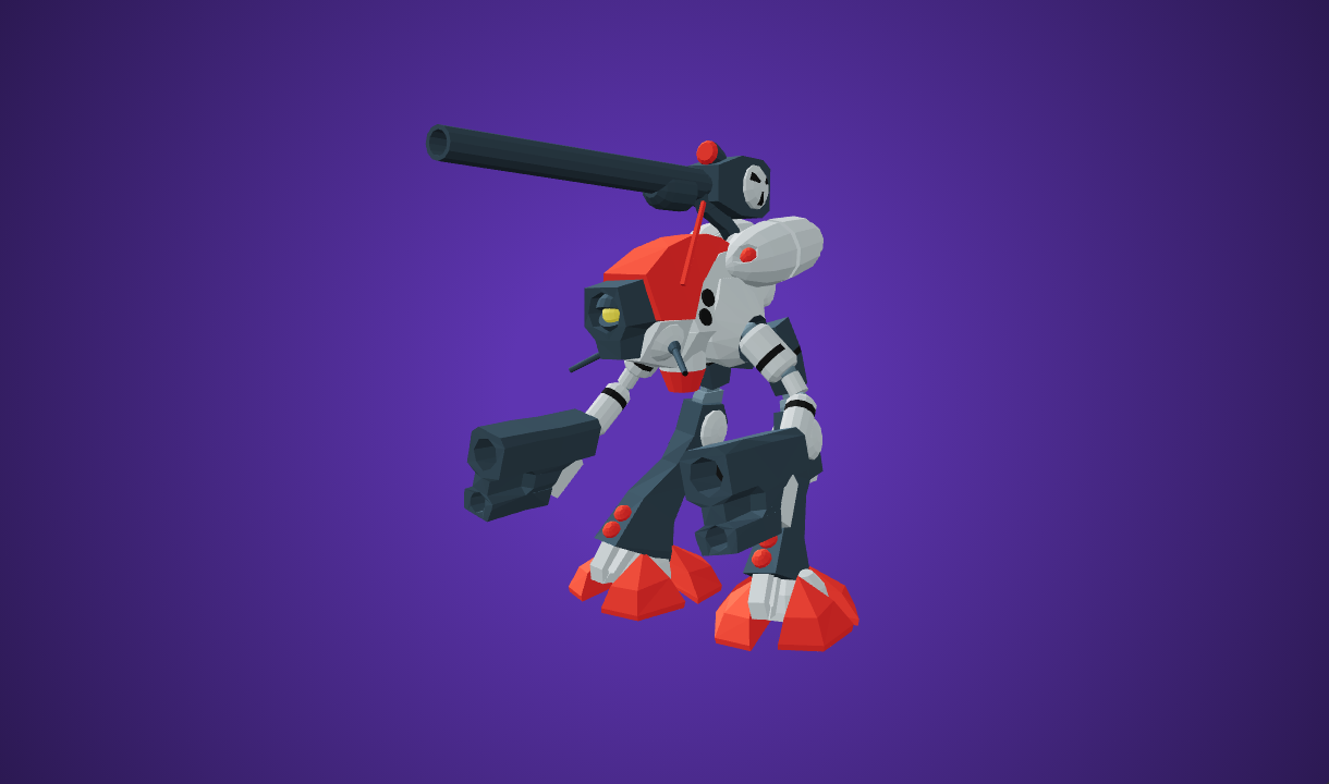 SD Macross Glaug Battle Pod - Free 3D Model By Tipatat Chennavasin ...