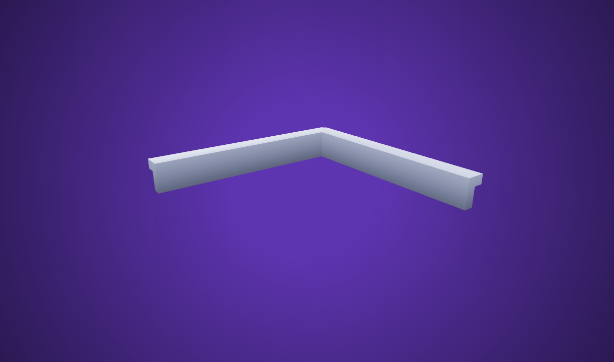 Border Corner - Free 3D Model By Kenney - Poly Pizza