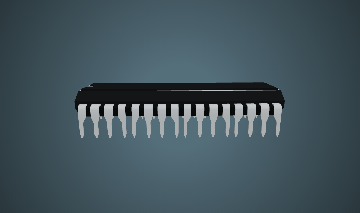 Microchip - Free 3D Model By iPoly3D - Poly Pizza