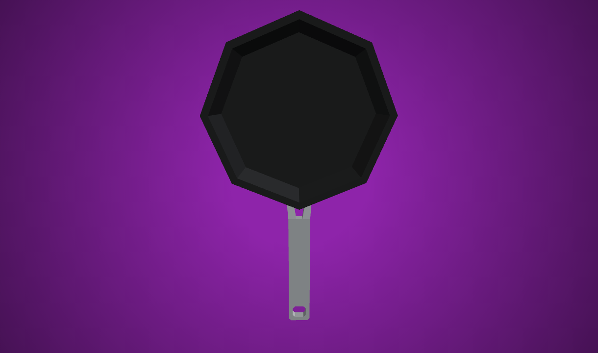 Frying Pan - Free 3D Model By Pichuliru - Poly Pizza