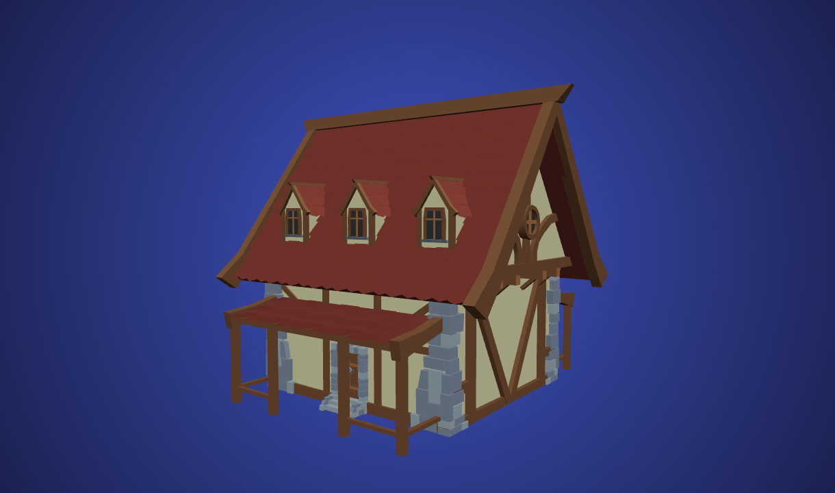 Fantasy Inn - Free 3D Model By Quaternius - Poly Pizza