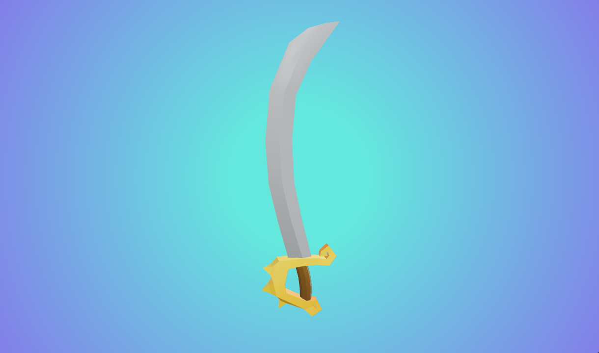 Talwar - Free 3D Model By MiniPoly - Poly Pizza