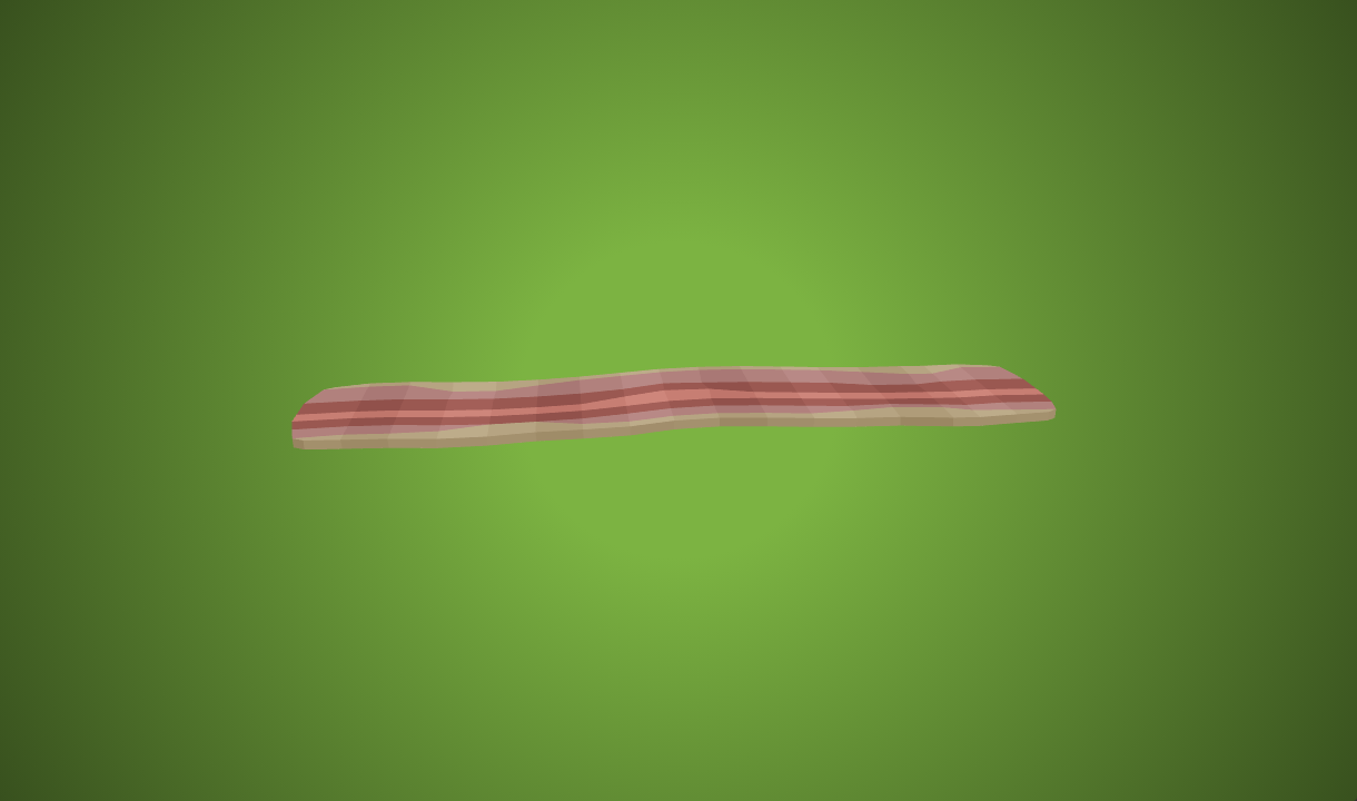 Bacon - Free 3D Model By Quaternius - Poly Pizza