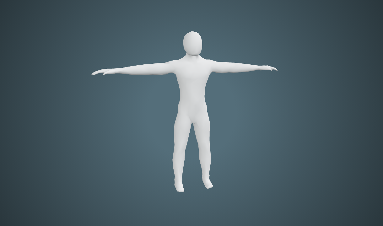 Animated Character Base - Free 3D Model By J-Toastie - Poly Pizza