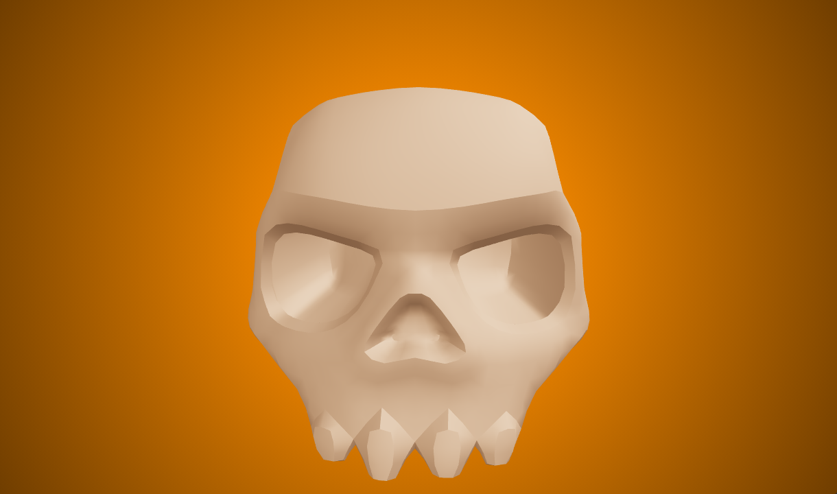 Skull - Free 3D Model By Quaternius - Poly Pizza