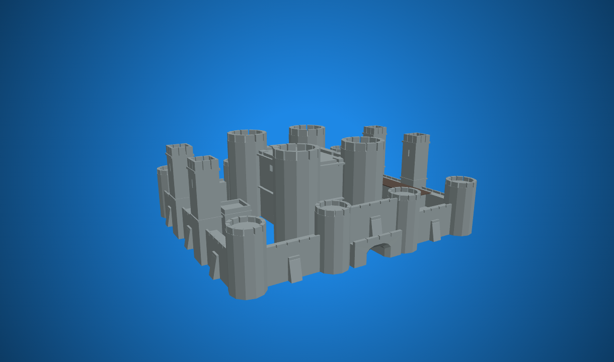 Fortress - Free 3D Model By CreativeTrio - Poly Pizza