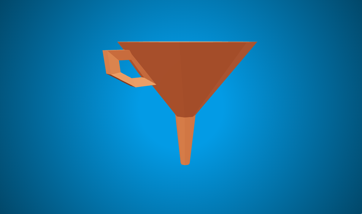 Funnel - Free 3D Model By Poly by Google - Poly Pizza