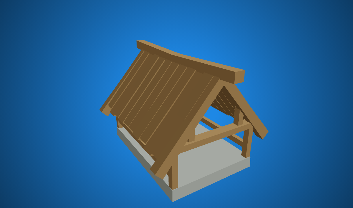 Hut - Free 3D Model By Quaternius - Poly Pizza