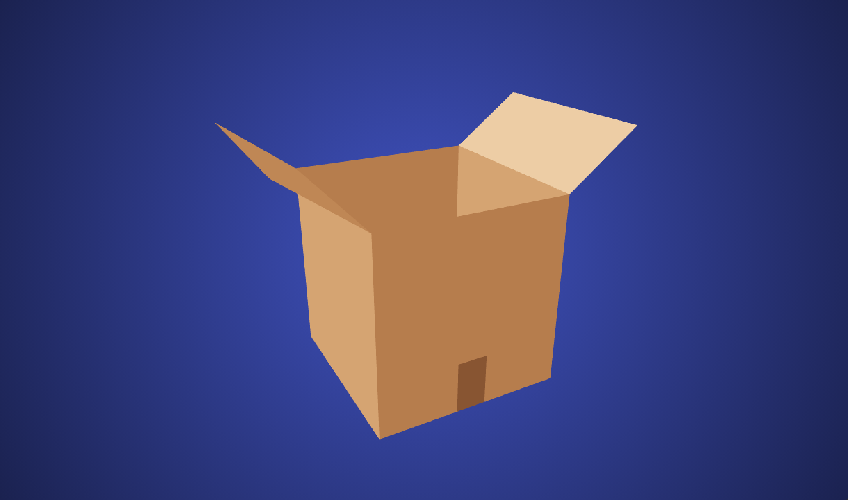 Cardboard Box Open - Free 3D Model By Kenney - Poly Pizza