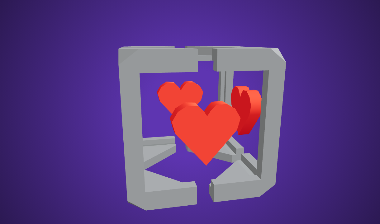 Pickup Heart - Free 3D Model By Quaternius - Poly Pizza