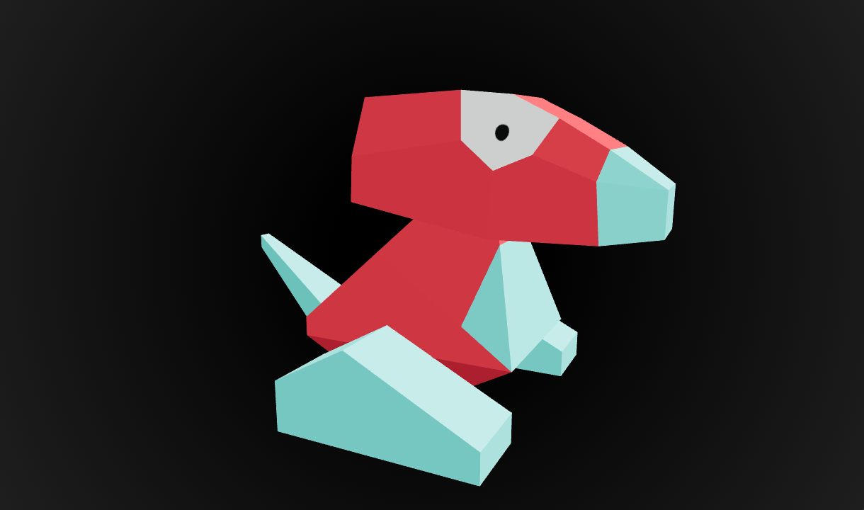 Porygon - Free 3D Model By themasterswordmaster - Poly Pizza