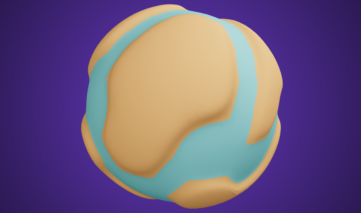 Planet - Free 3D Model By Quaternius - Poly Pizza