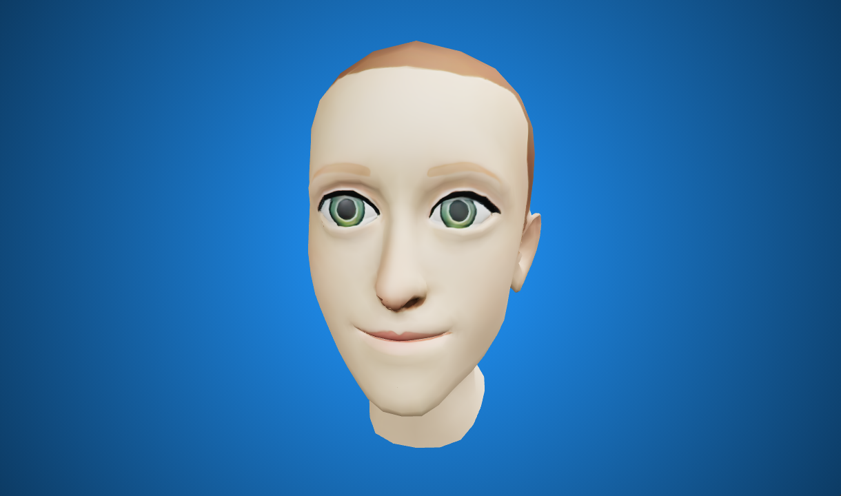 Zuck Head - Free 3D Model By Brielle Garcia - Poly Pizza