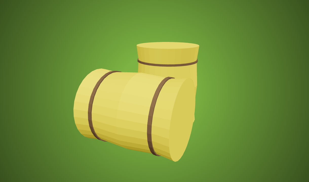 Straw Ball - Free 3D Model By SoyMaria - Poly Pizza