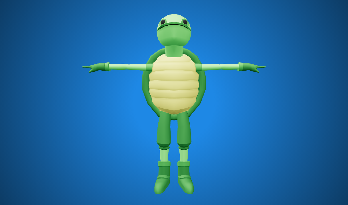 Turtle Character - Free 3D Model By Polygonal Mind - Poly Pizza
