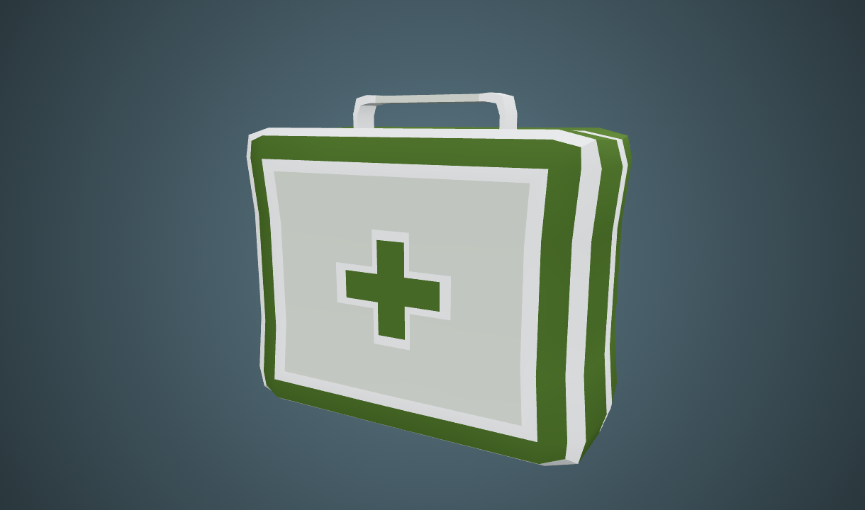Health - Free 3D Model By Quaternius - Poly Pizza