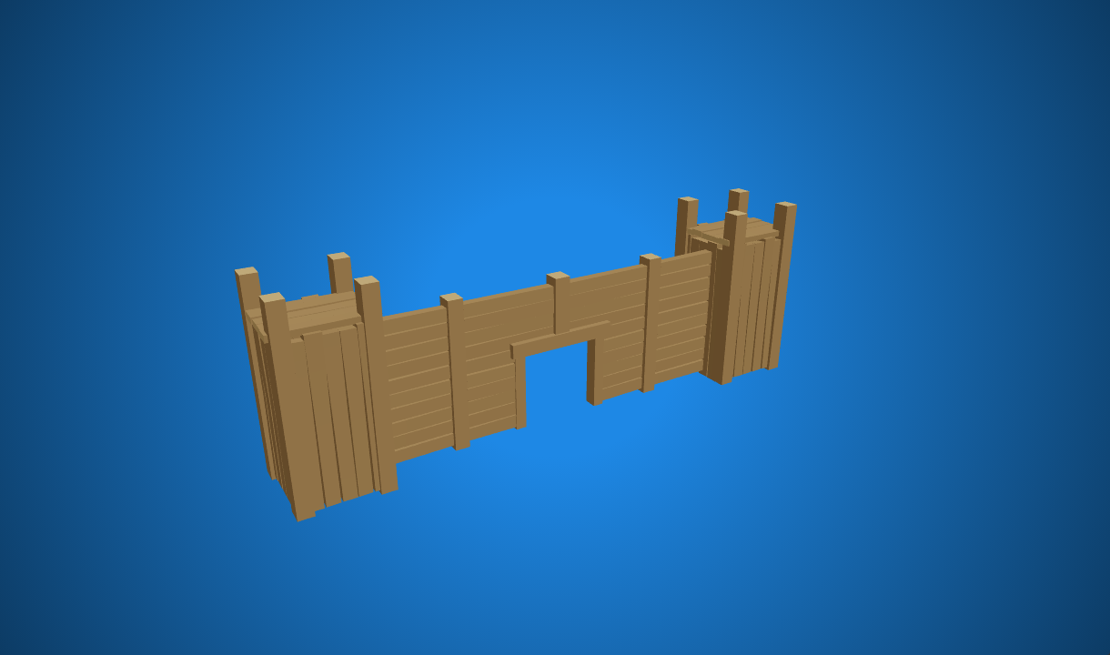 Wall Towers - Free 3D Model By Quaternius - Poly Pizza