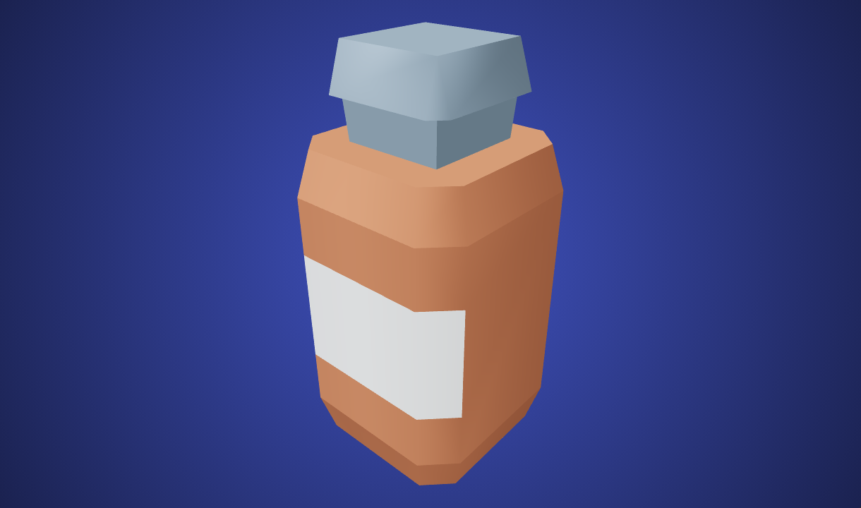 Shaker Salt - Free 3D Model By Kenney - Poly Pizza