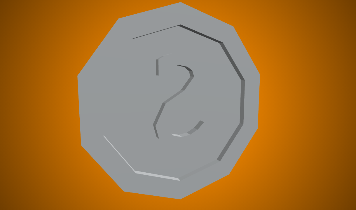 Silver Coin - Free 3D Model By Zsky - Poly Pizza