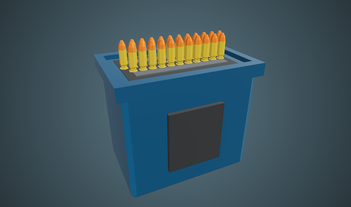 Smg Ammo Box - Free 3D Model By Zsky - Poly Pizza