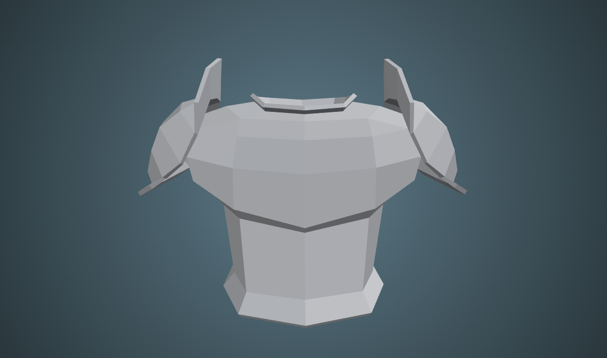Armor Metal - Free 3D Model By Quaternius - Poly Pizza