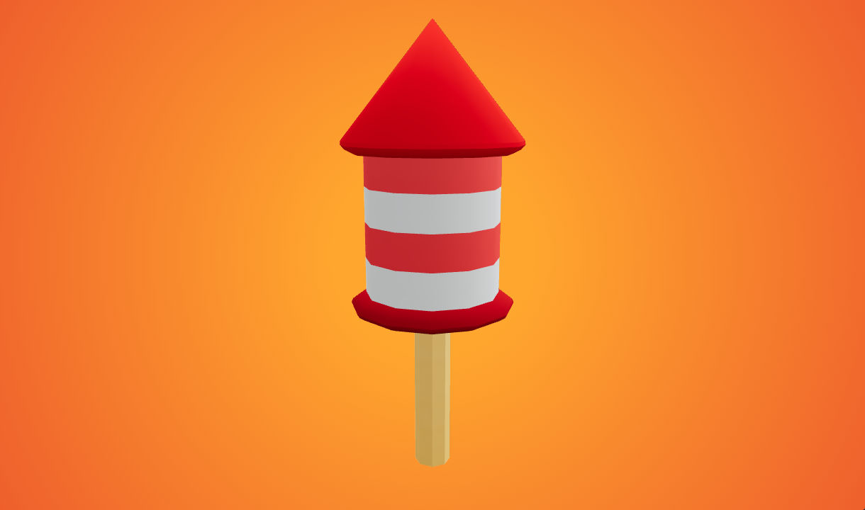 Firework - Free 3D Model By GkStudio - Poly Pizza