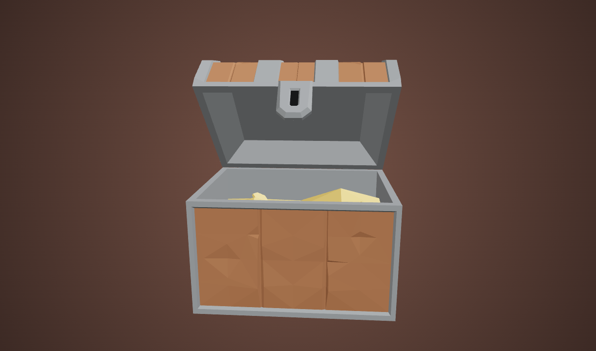 Chest Open - Free 3D Model By J-Toastie - Poly Pizza