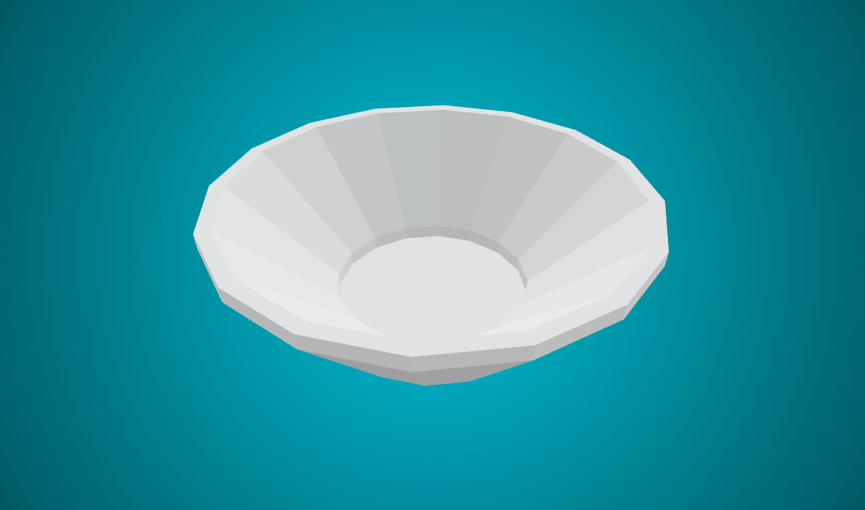 Bowl - Free 3D Model By michu - Poly Pizza
