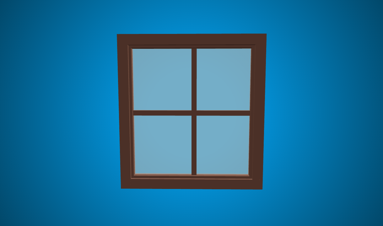Window - Free 3D Model By Justin Randall - Poly Pizza