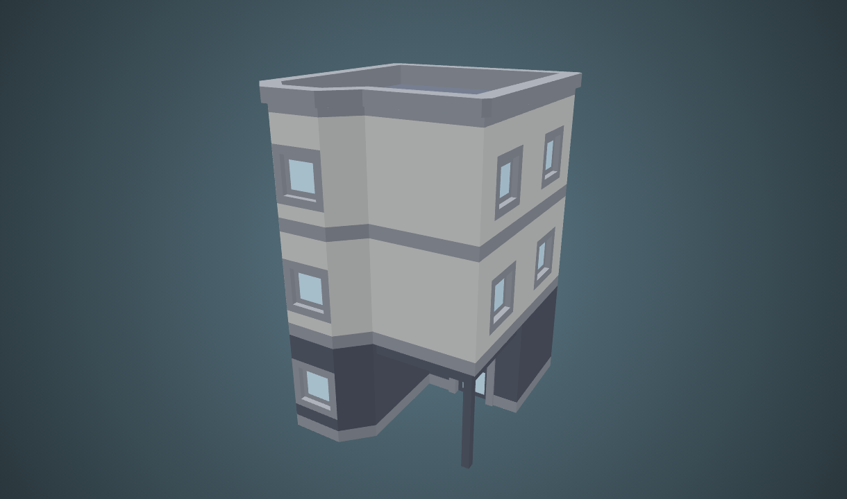 Small Building - Free 3D Model By Kenney - Poly Pizza