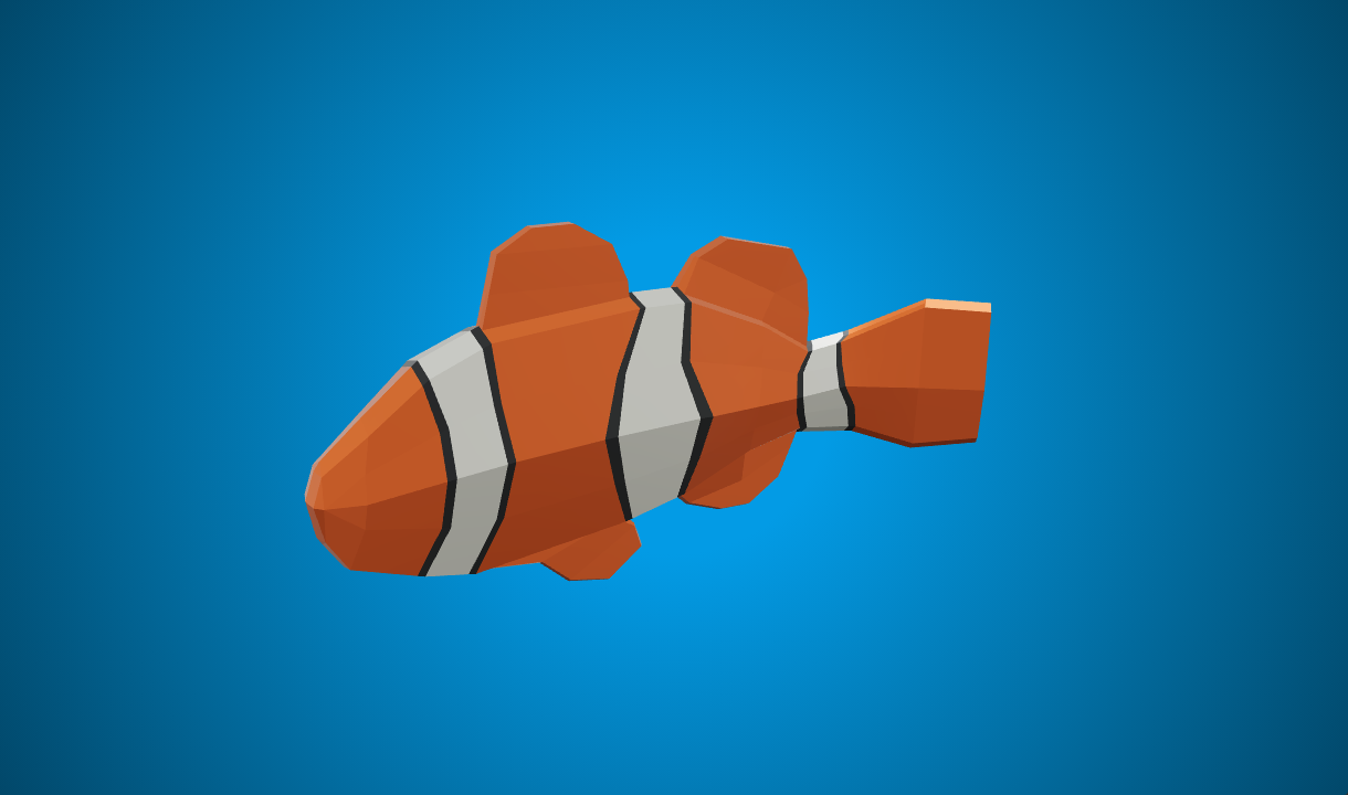 Fish - Free 3D Model By Quaternius - Poly Pizza