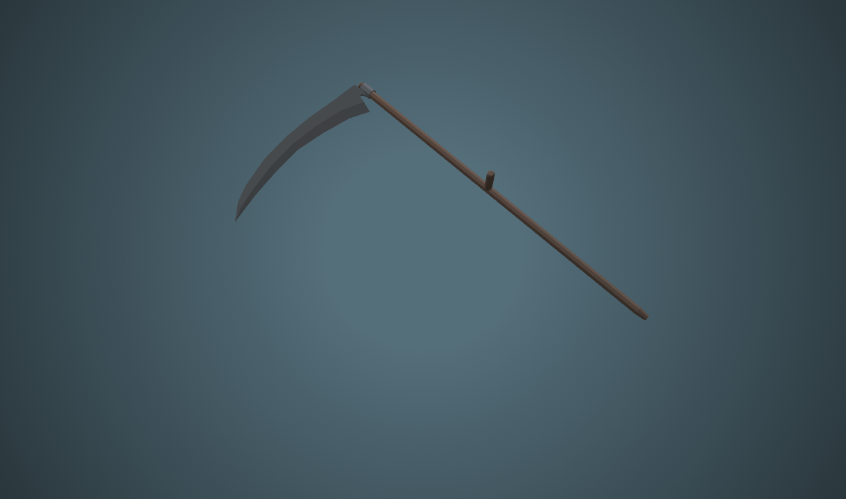 Sickle - Free 3D Model By CreativeTrio - Poly Pizza