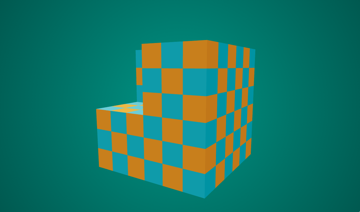Cube minus cube - Free 3D Model By VR XRTIST - Poly Pizza